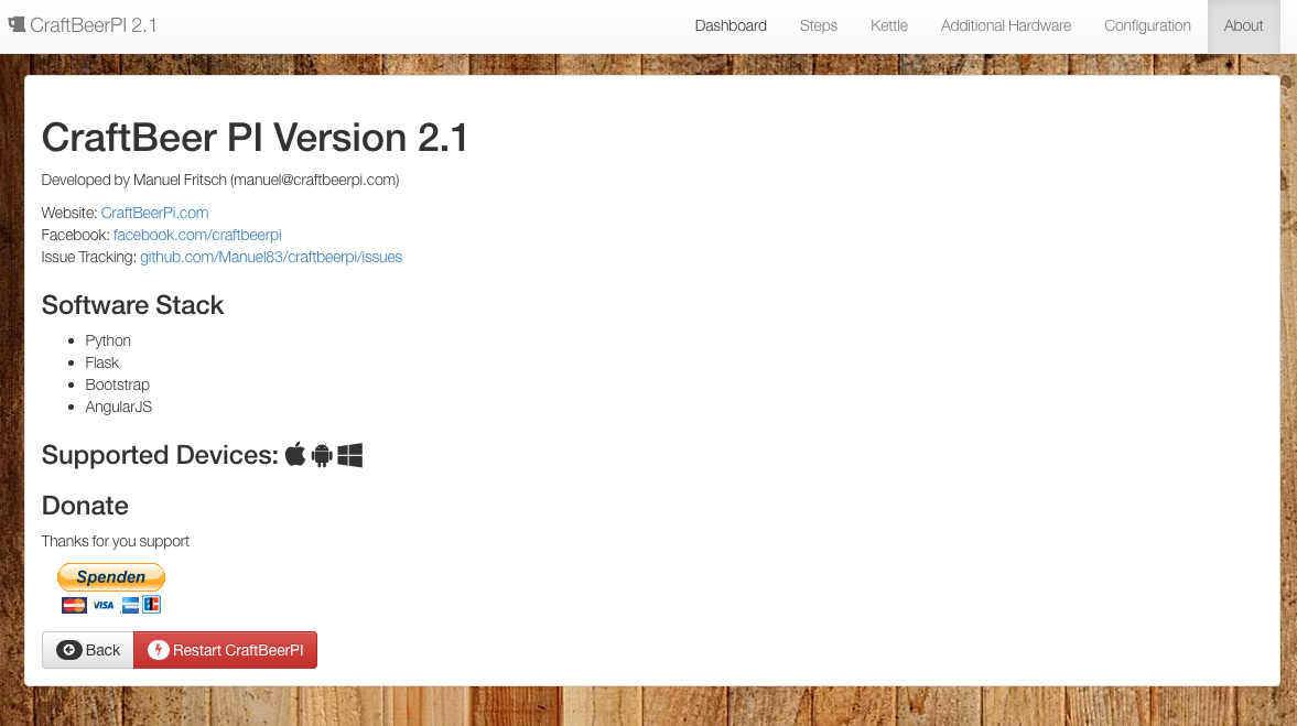 CraftBeerPI Brew Controller | Australia & New Zealand Homebrewing Forum